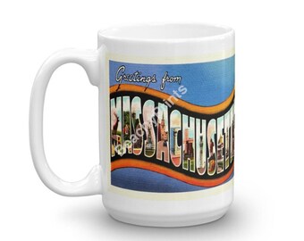 Home & Living Greetings From Fall River Massachusetts Coffee Mug ...