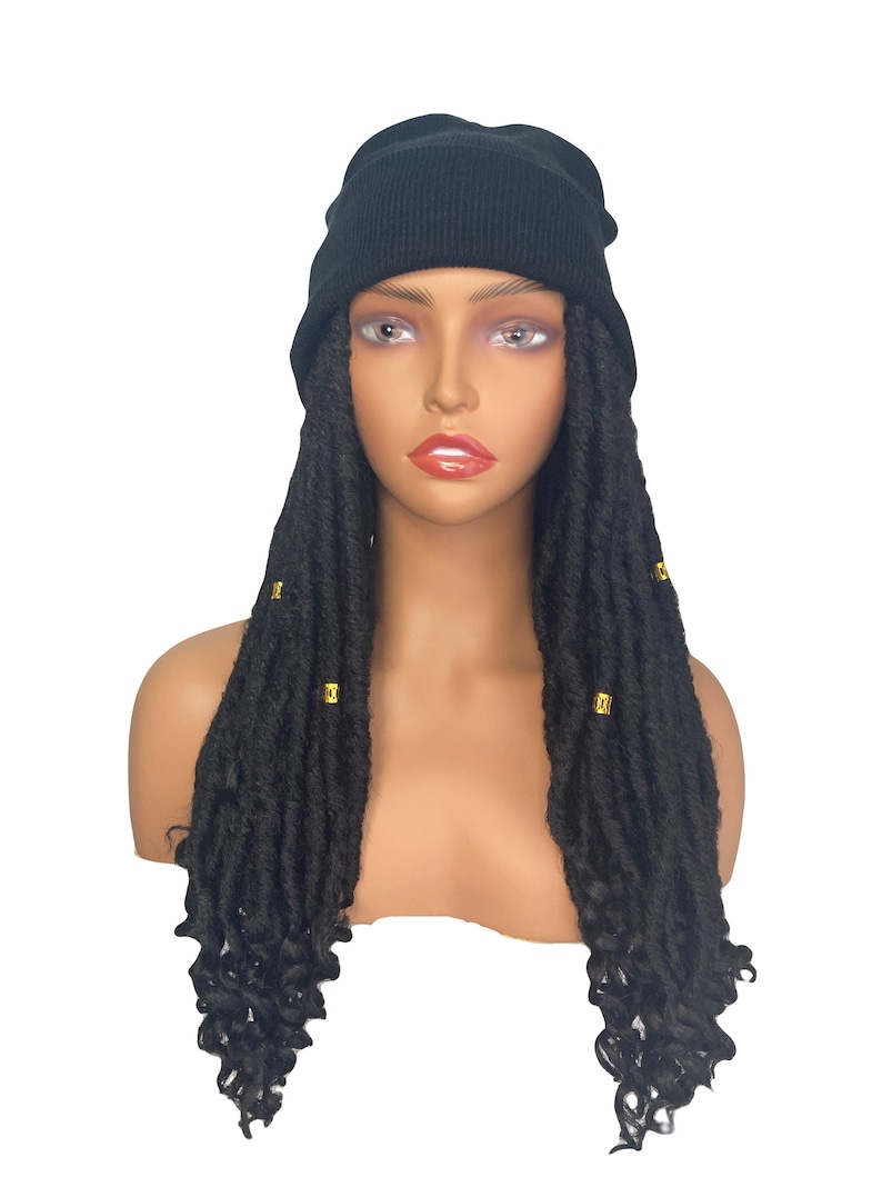 Beanie Wigs- Faux Locs - Etsy