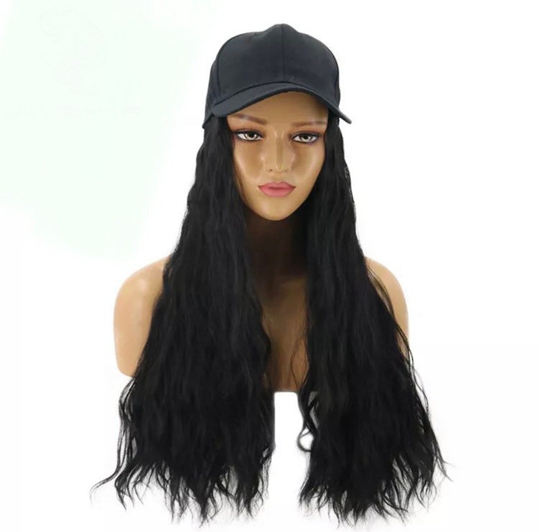 Hats With Hair - Long Hair - Etsy