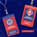 Space Birthday ID Badges, Out of This World, Outer Space Birthday ...