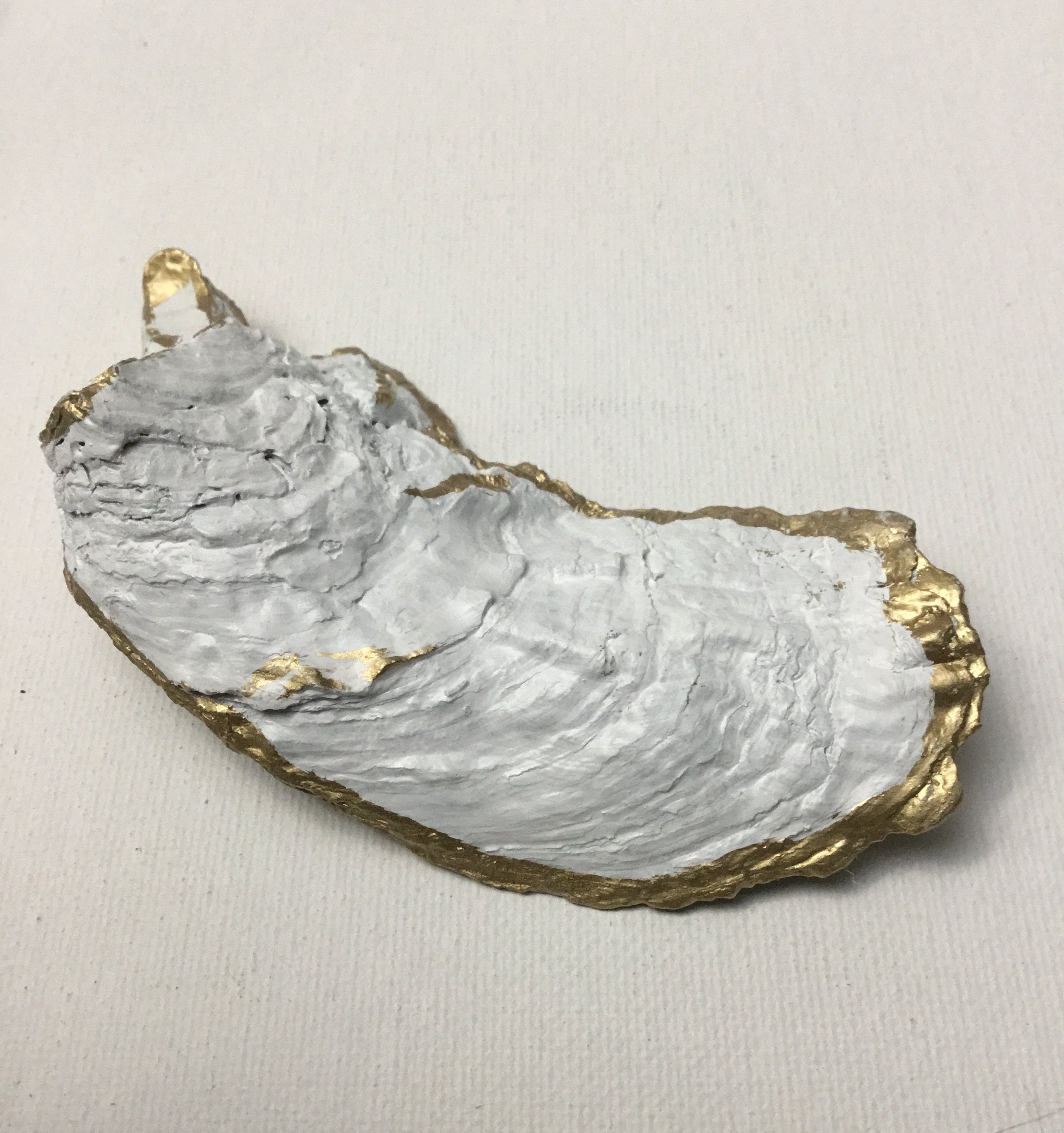 STUNNING SET OF 10 Hand Painted Oyster Shells Coastal Home Decor ...