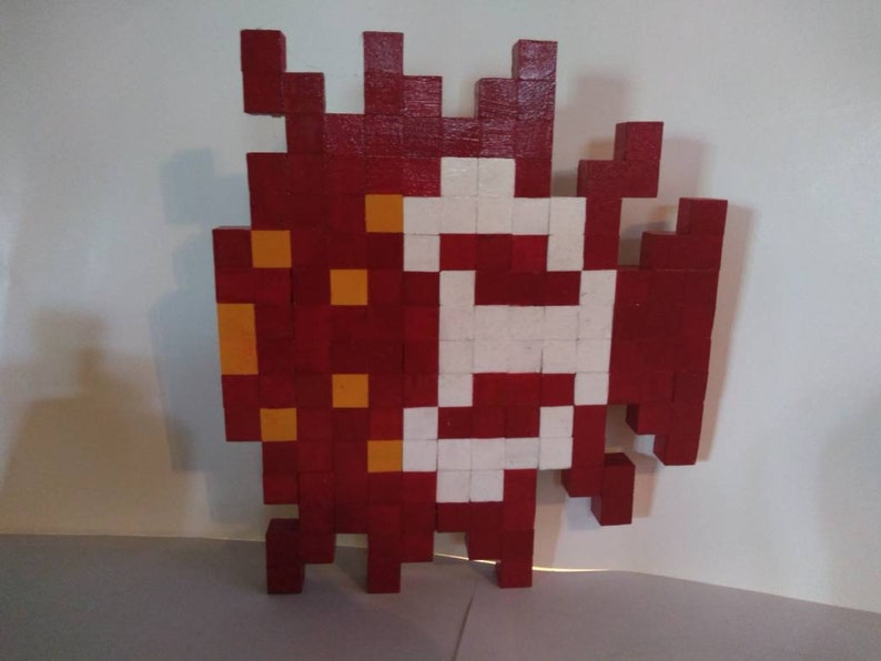 Octorok Wooden Pixel Art - Etsy