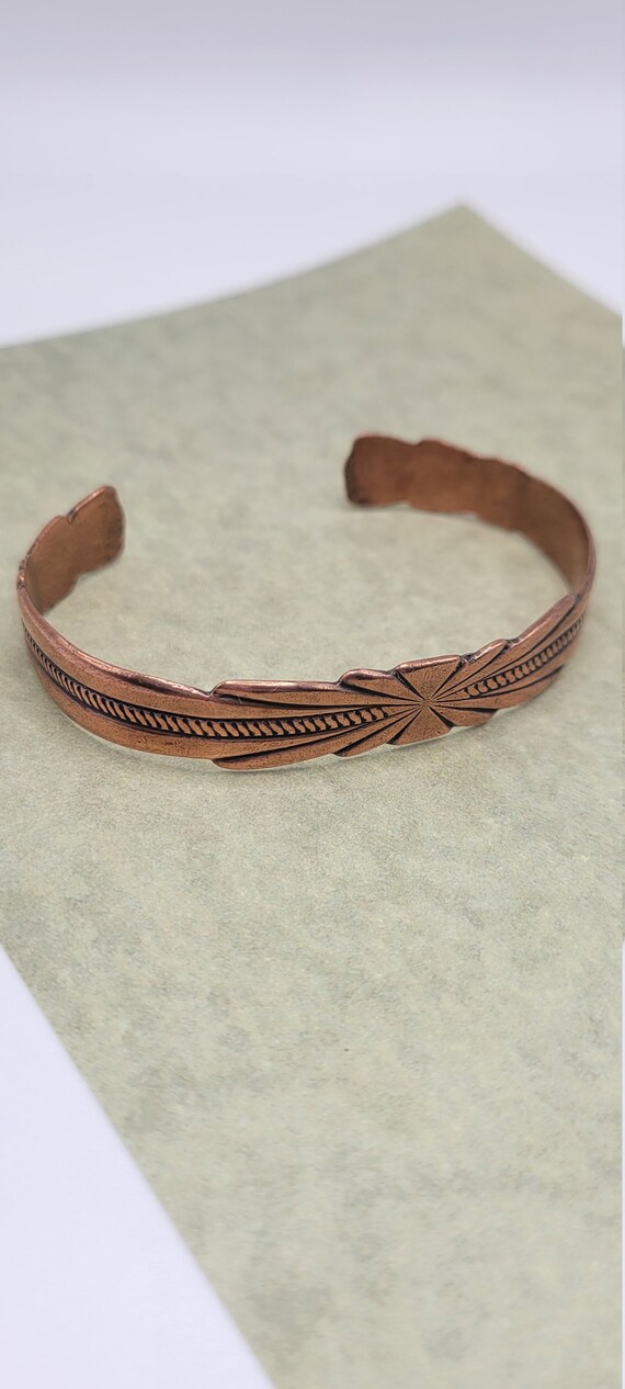 Bell Trading Post Copper Medallion on Copper Chain - Gem