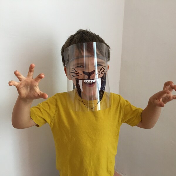 Kid Face Shield - Etsy
