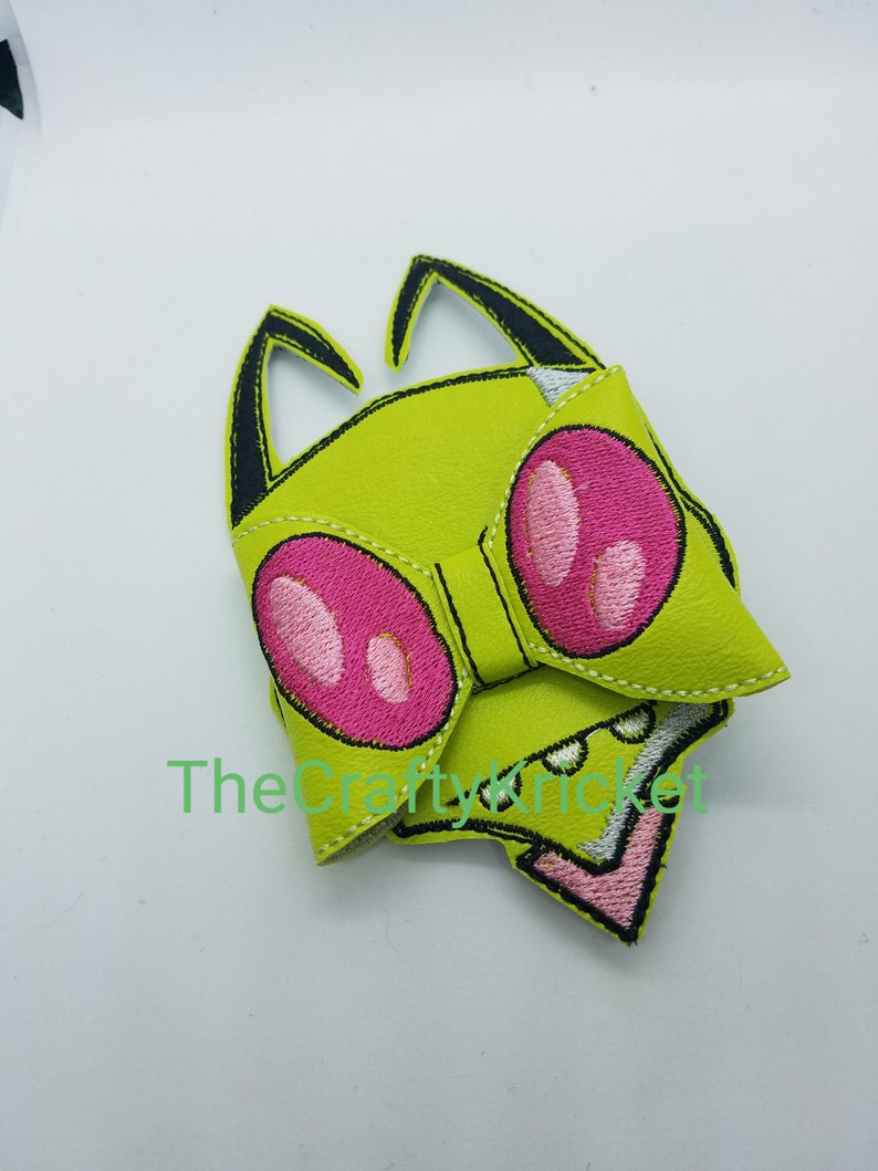 Invader Zim Inspired Hairbow - Etsy