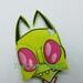 Invader Zim Inspired Hairbow - Etsy