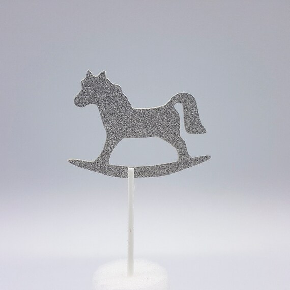 10pcs Double Side Rocking Horse Cupcake Topper CT46 - Etsy France