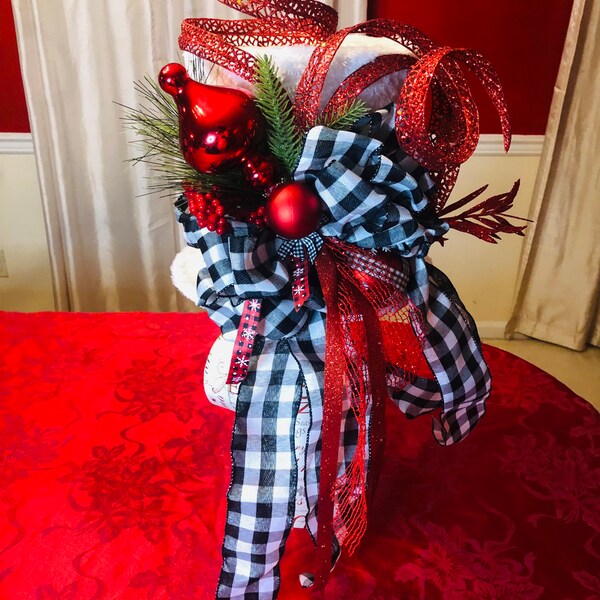 Top Hat Tree Topper - Etsy