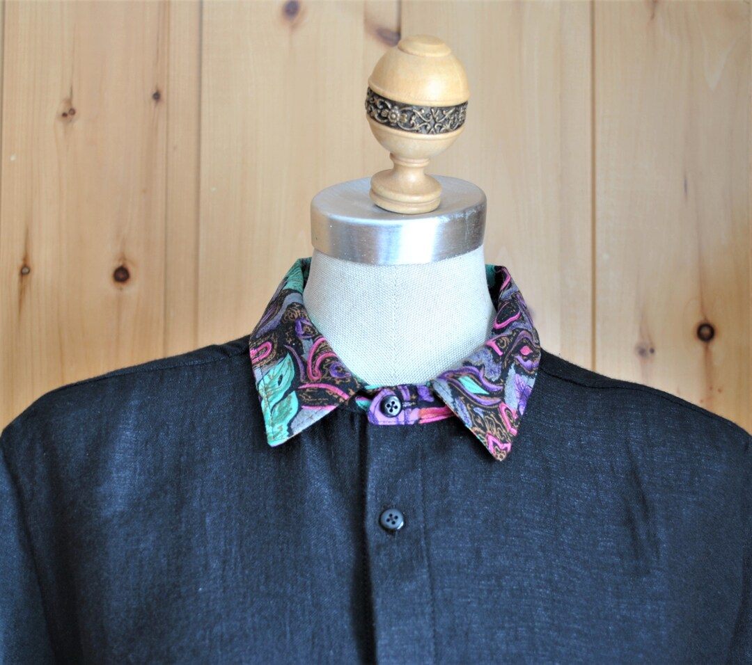 Unique Linen Shirt Handmade in Quebec From Salvaged Materials Unique ...