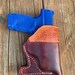 Springfield Hellcat Pocket Holster, Lined With Exotic Ostrich Knee ...
