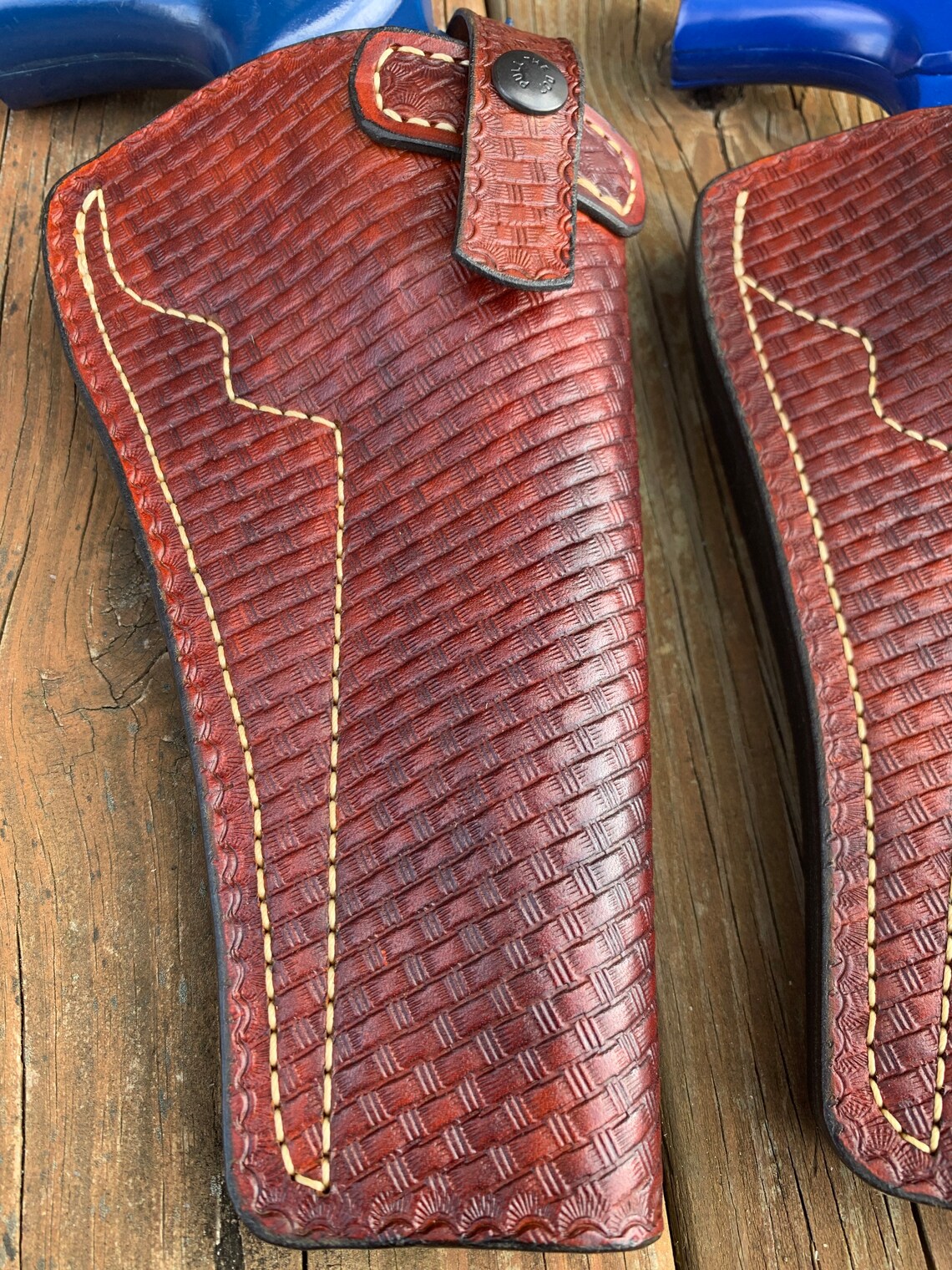 Colt Python 6 Barrel OWB Field Holster-hand Tooled-ready - Etsy