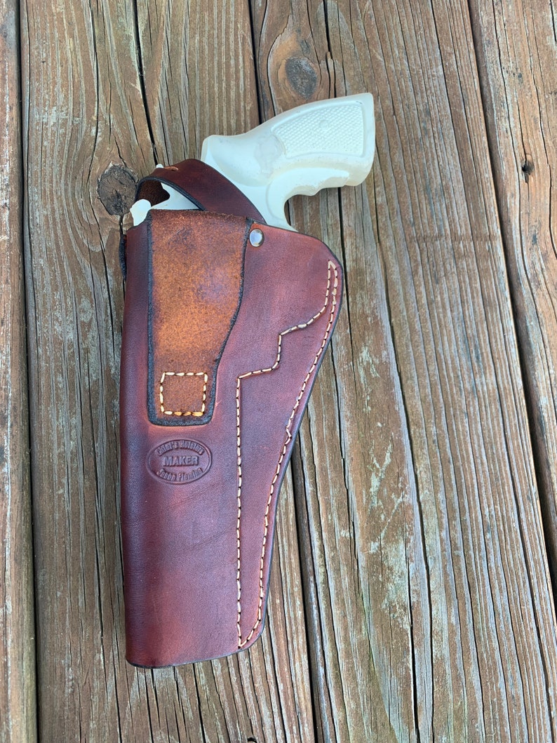 Colt Python 6 barrel OWB Field holster | Etsy