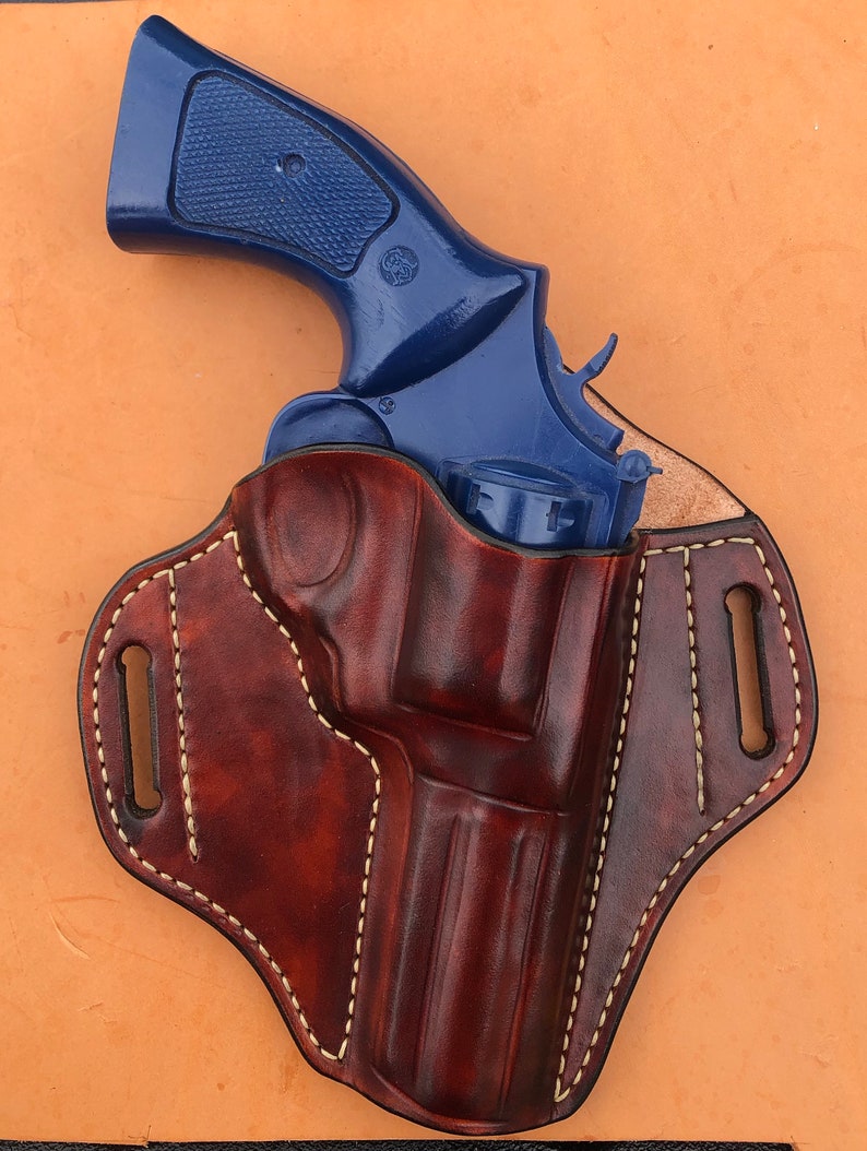 Colt Python OWB Flat Back Pancake Holster | Etsy