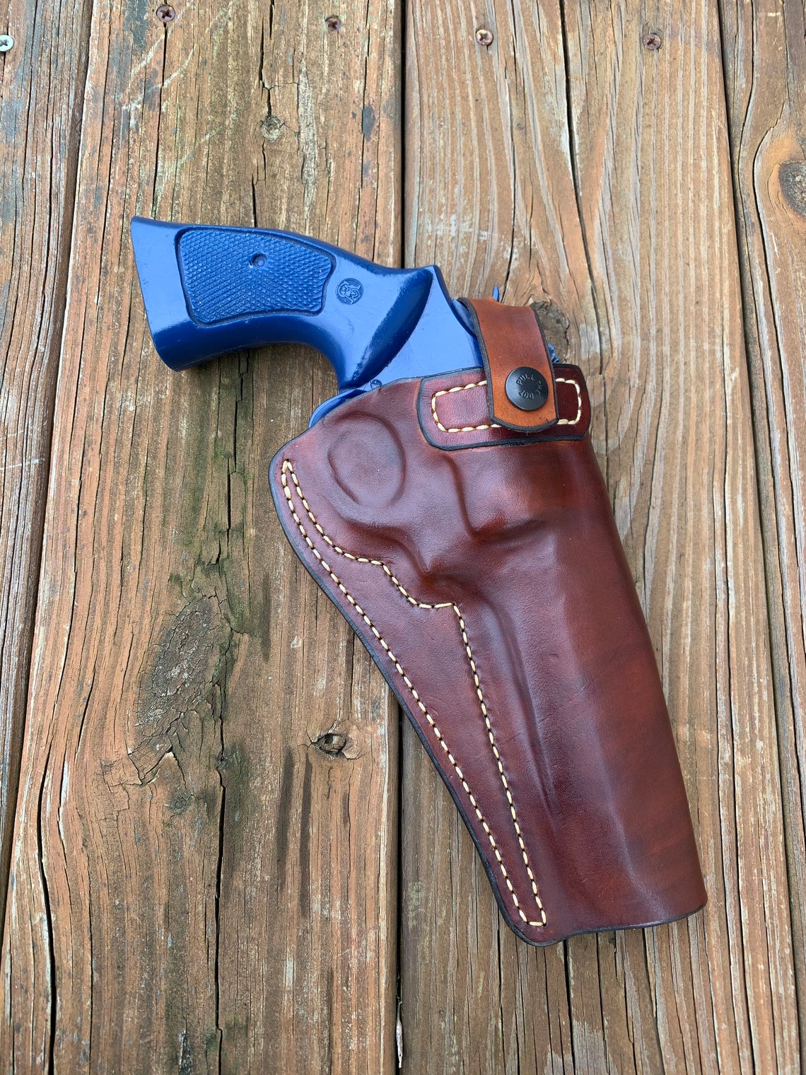Colt Python 6 barrel OWB Field holster | Etsy