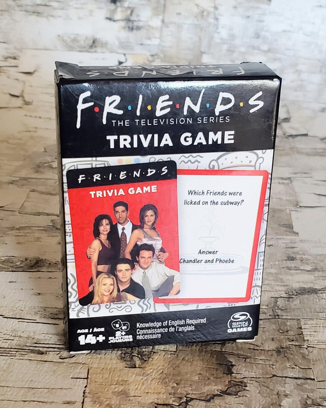 Friends Television Show Trivia Game Cards - by Spin Master Games - Etsy