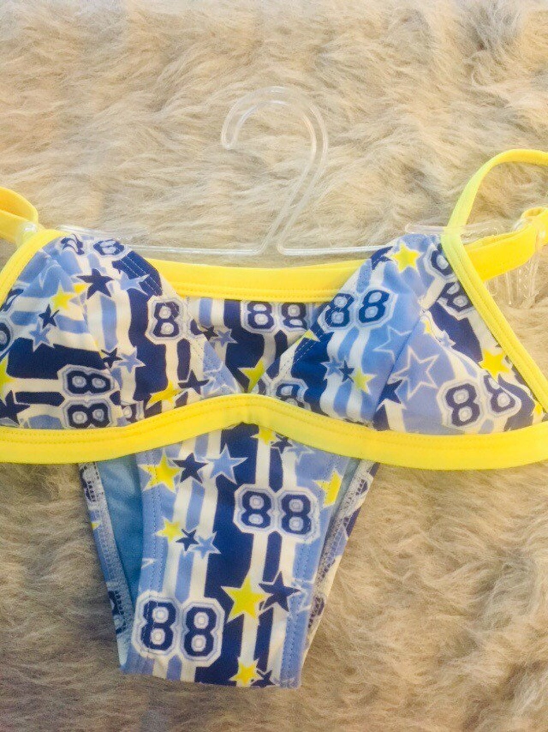 360-U.S Size S Retro Bikini Women's Vintage Small Blue - Etsy