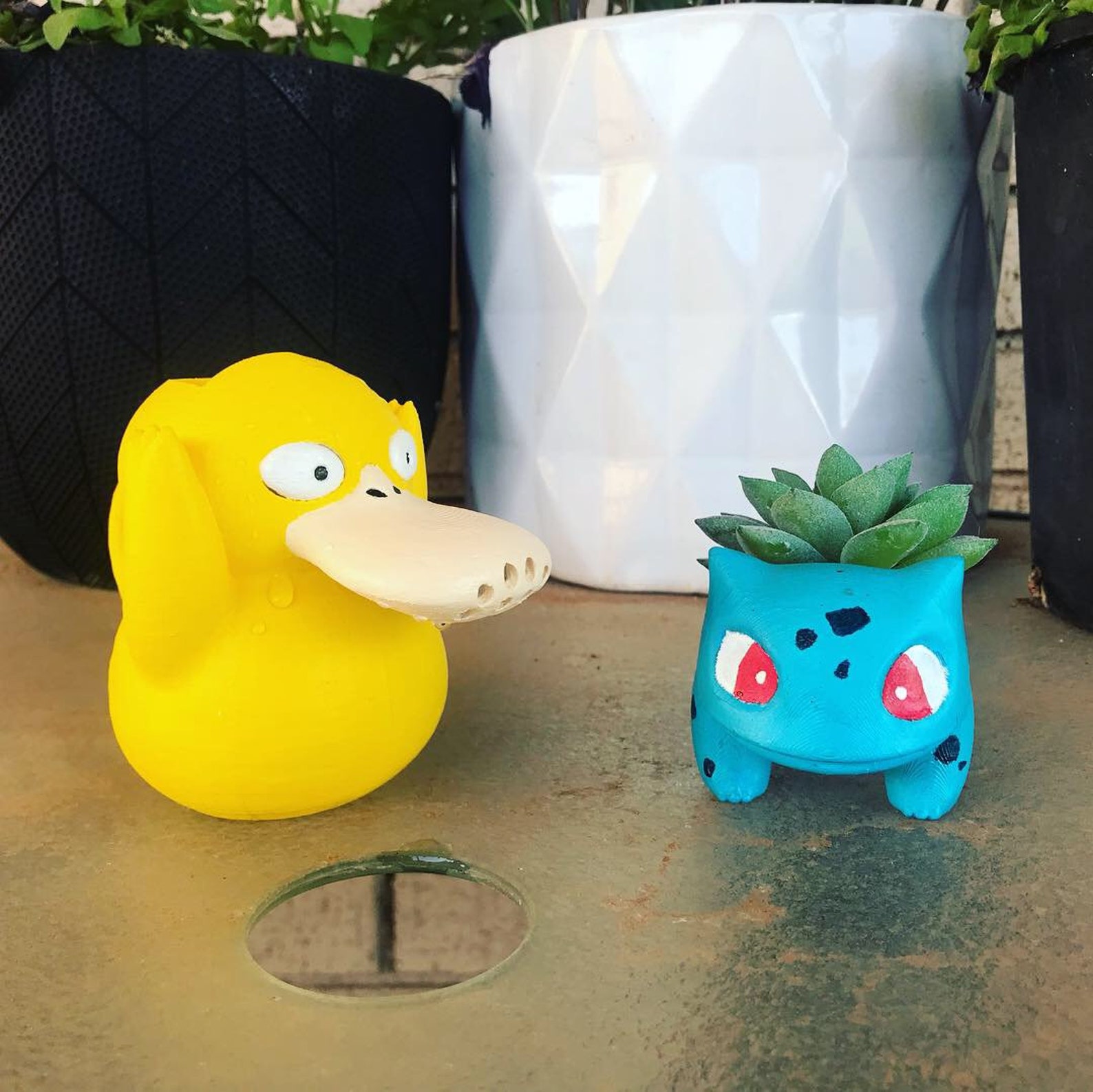 Psyduck Watering Can - Etsy Psyduck Watering Can - Etsy