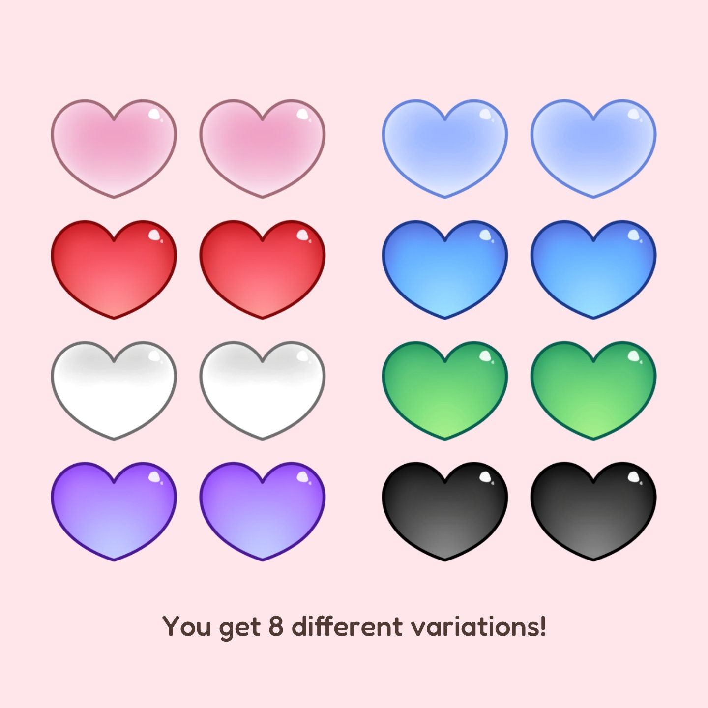 Rigged Vtuber Heart Eyes Valentine's Day Holiday Costume, Toggle ...