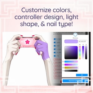 Rigged Vtuber Controller Hands: Animated Gaming Asset (live2d) - Etsy