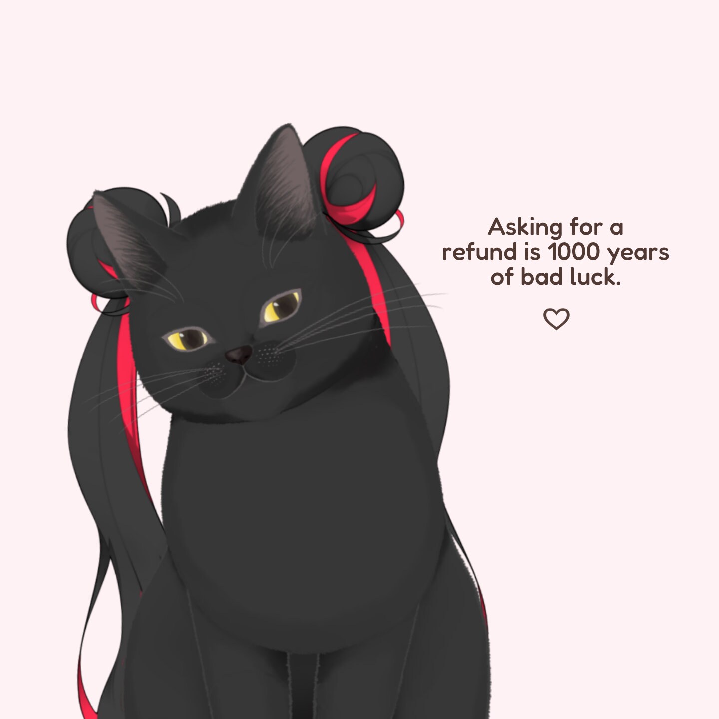 Rigged Vtuber Hair Buns Twin Tails, Alternate Hair Style, Customizable ...