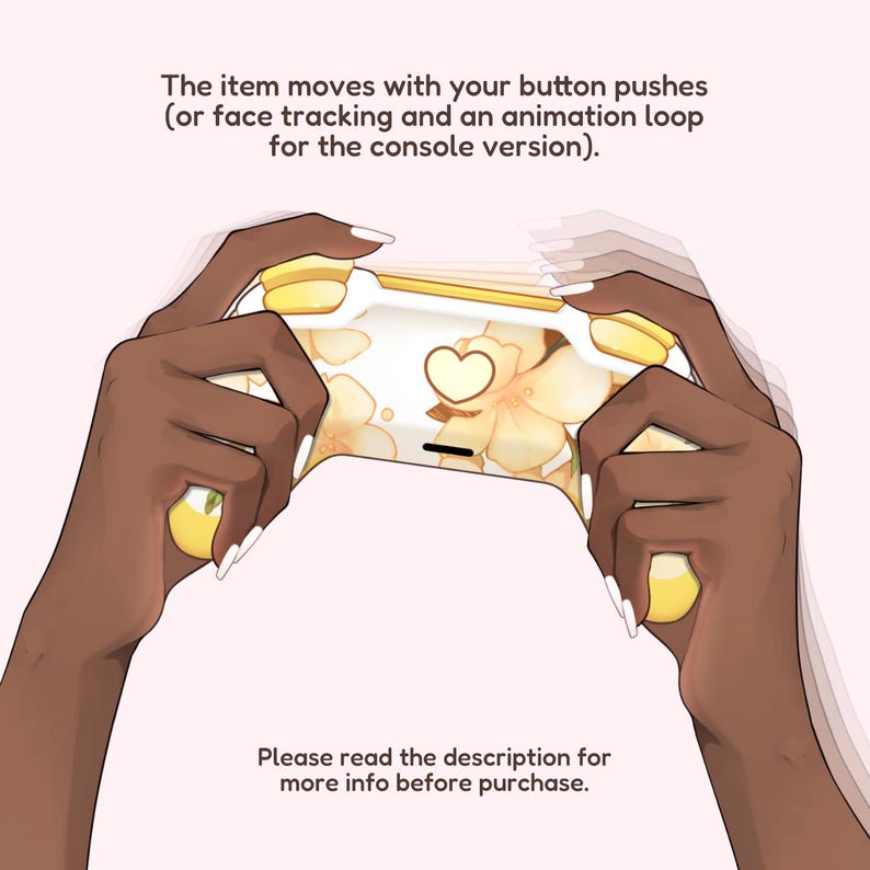 Rigged Vtuber Controller Hands: Animated Gaming Asset (live2d) - Etsy