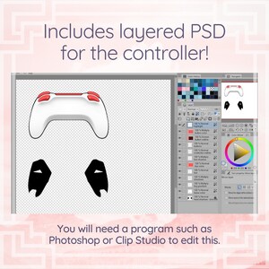 Rigged Vtuber Controller Hands: Animated Gaming Asset (live2d) - Etsy