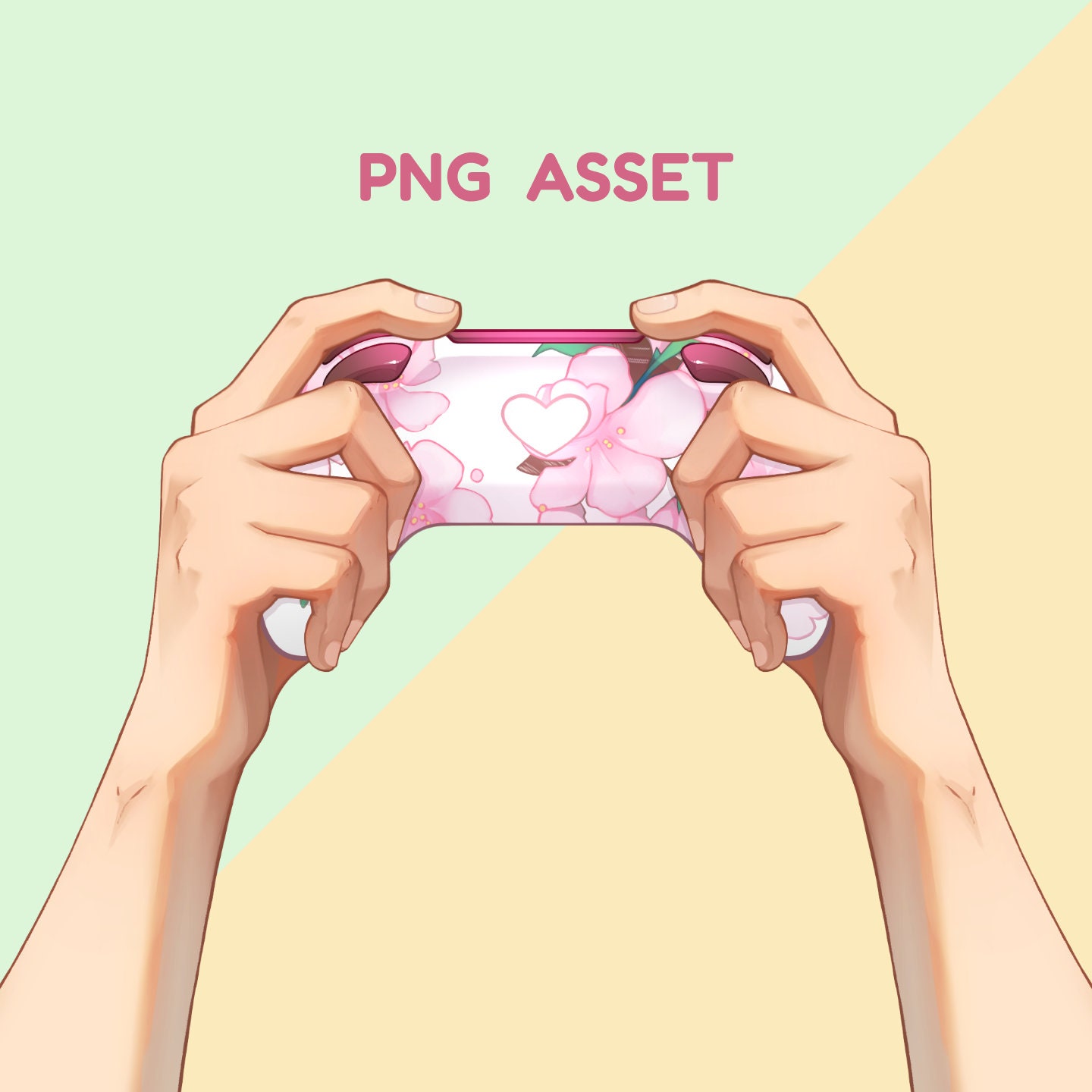 Manos del controlador vtuber versión png recurso de juego - Etsy México