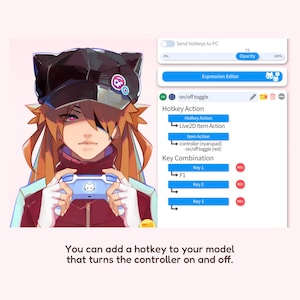 Rigged Vtuber Controller Hands: Animated Gaming Asset (live2d) - Etsy