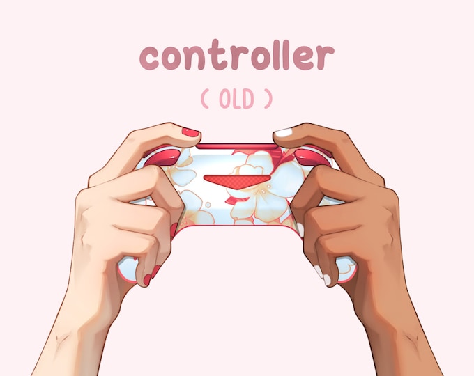 Kitty Gaming Controllers - Black - Pink - White - Blue - Red | Vtuber ...