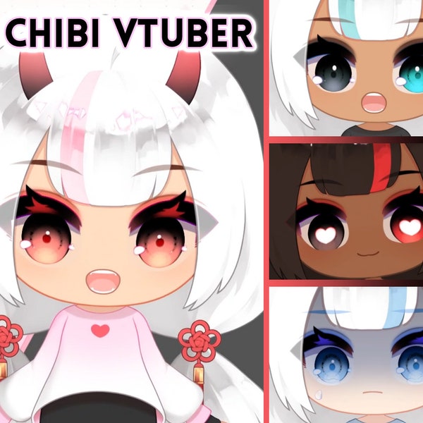 Vtuber Demon Girl - Etsy