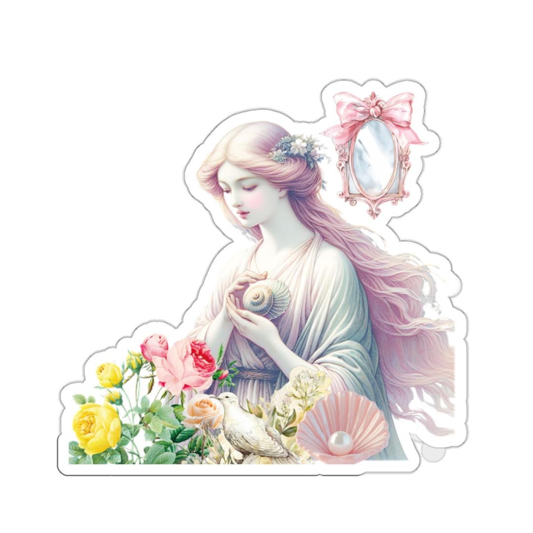 Kiss-cut Stickers Aphrodite Goddess of Love - Etsy