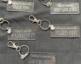 Funny Key Ring | Etsy