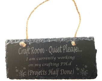 Craft Room Sign | Etsy
