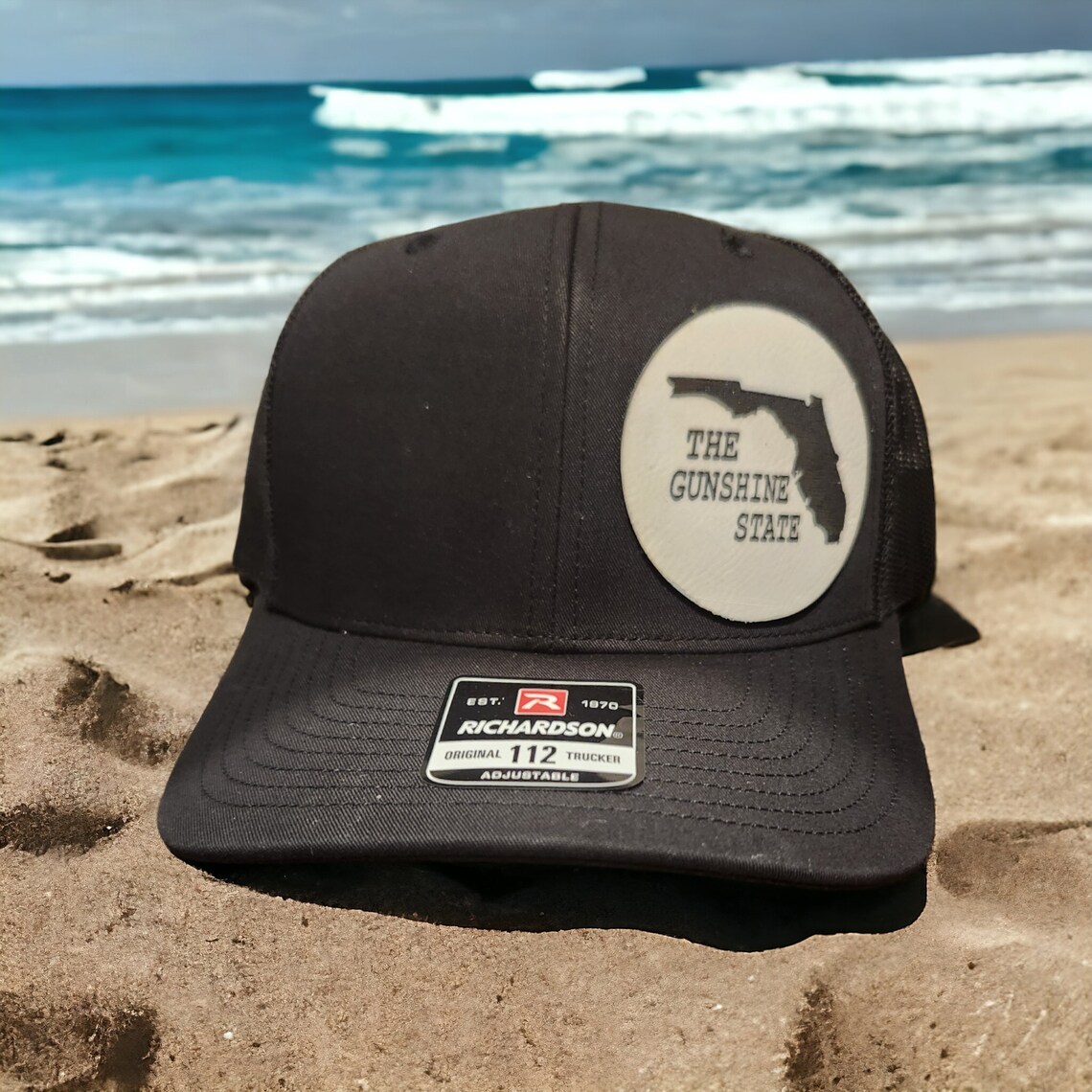 The Gunshine State Hat With Leatherette Patch Richardson 112 Hat - Etsy