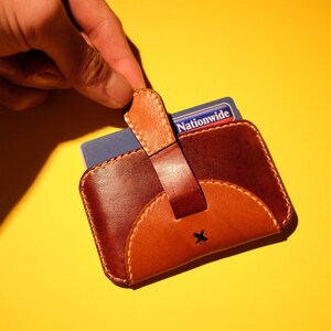 Cute Cat Card Holder/wallet With Pull Tag tail - Etsy