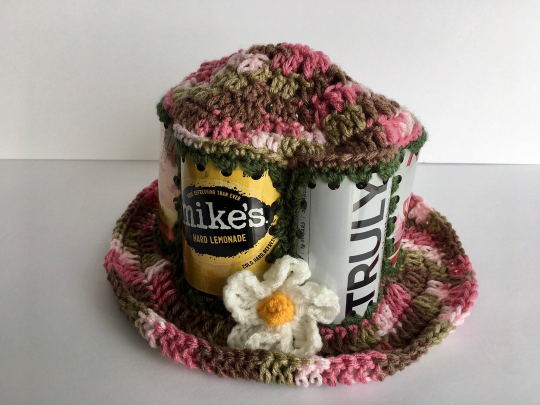 Lady Camouflage Redneck Beer Can Hat Made With Recycled Beer Cans ...