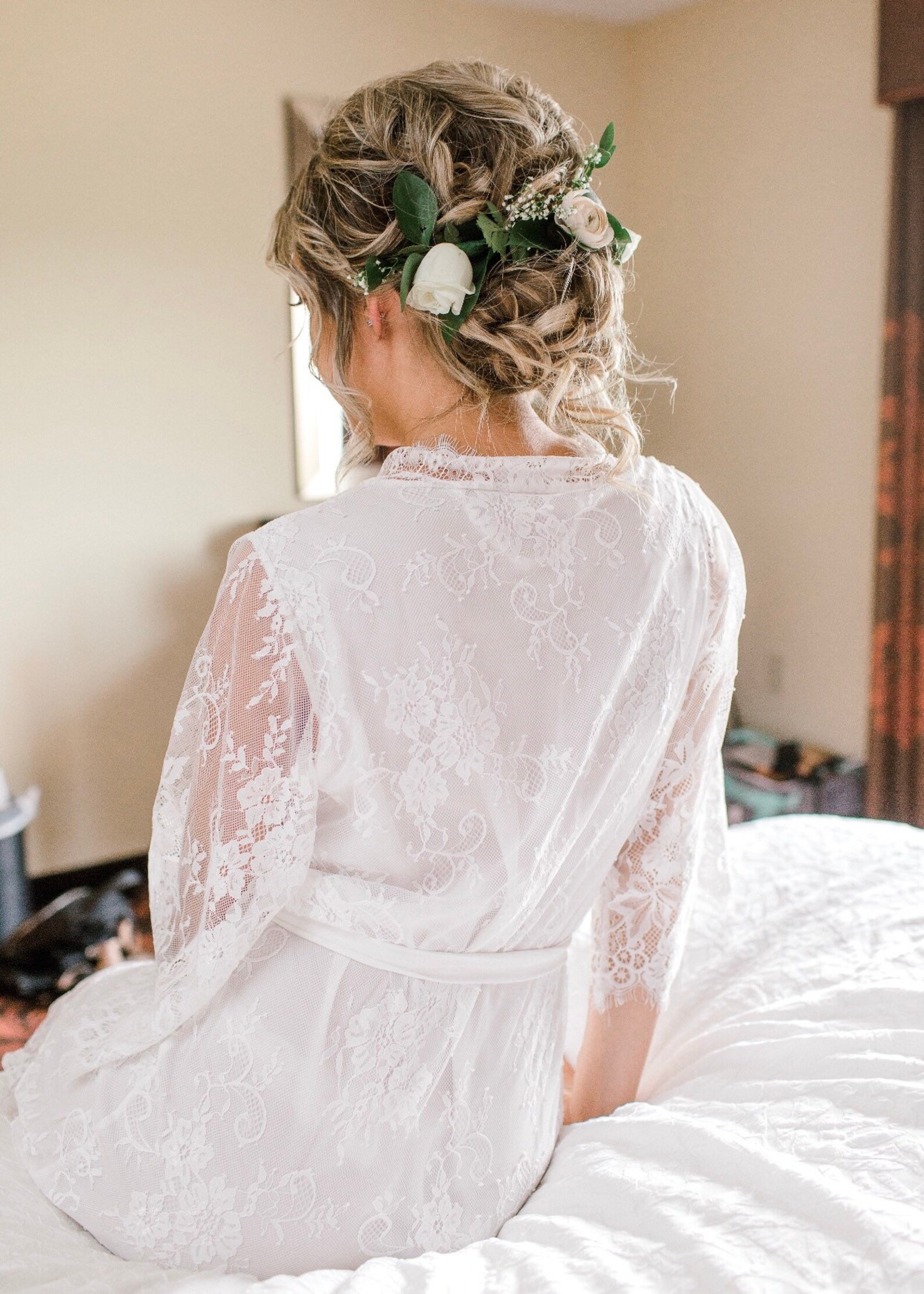 Lace Wedding Robes-bridal Robe-bridesmaid Robes-bride - Etsy