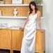 Satin Inner Slip, Adjustable Tank, Slip Dress, Inner Gown, Cami ...