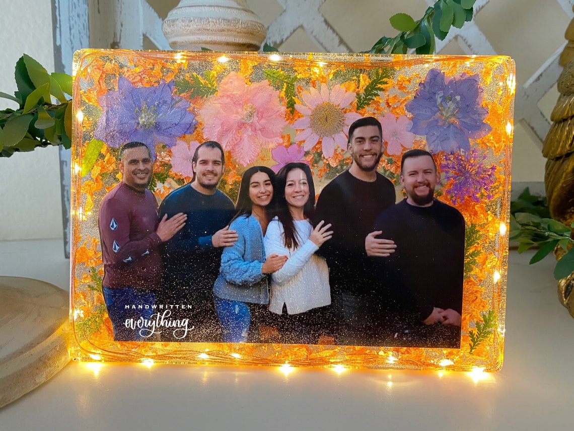 Custom Resin Photograph Art personalized | Etsy