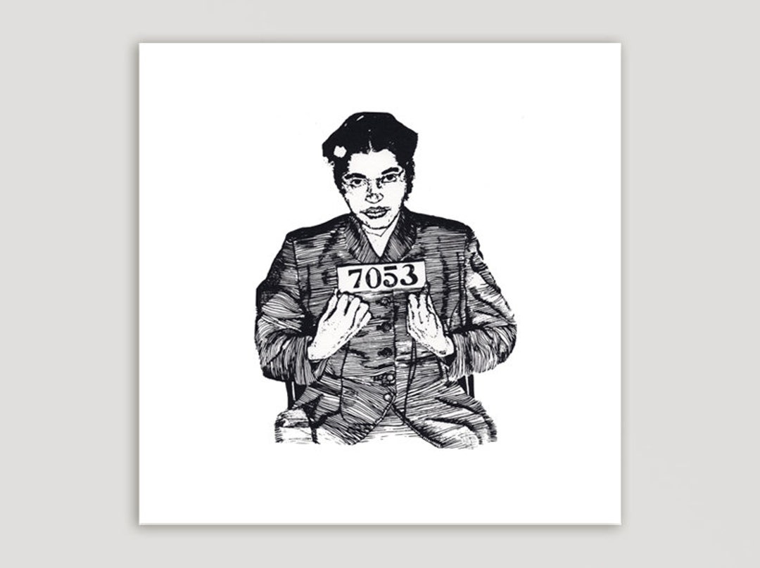 Rosa Parks Print - Etsy