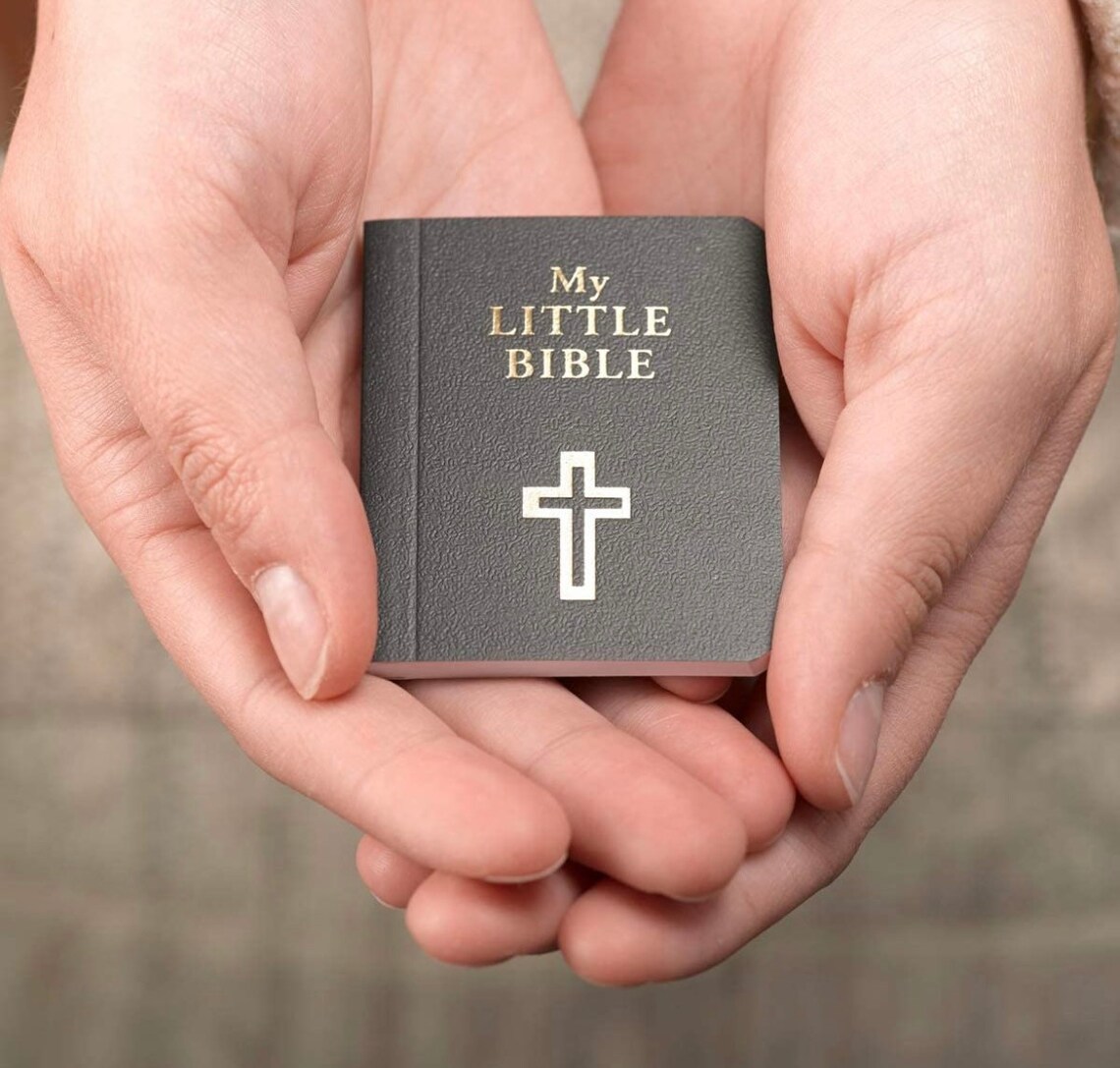 Miniature Bibles Religious Gifts New Baby Party Favor - Etsy