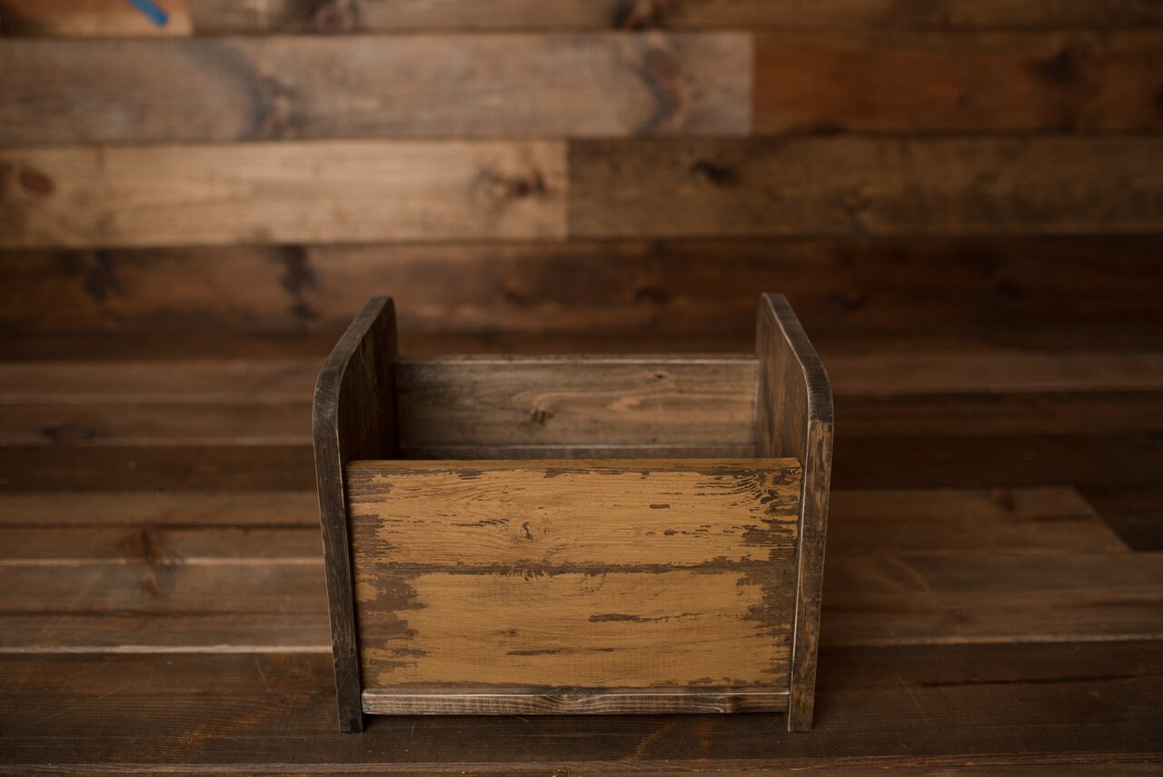 Vintage Box Bed Reversible Two Tone Version - Etsy