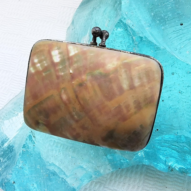 Antique Shell Purse - Etsy