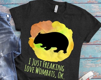 Wombat Kids Shirt - Etsy