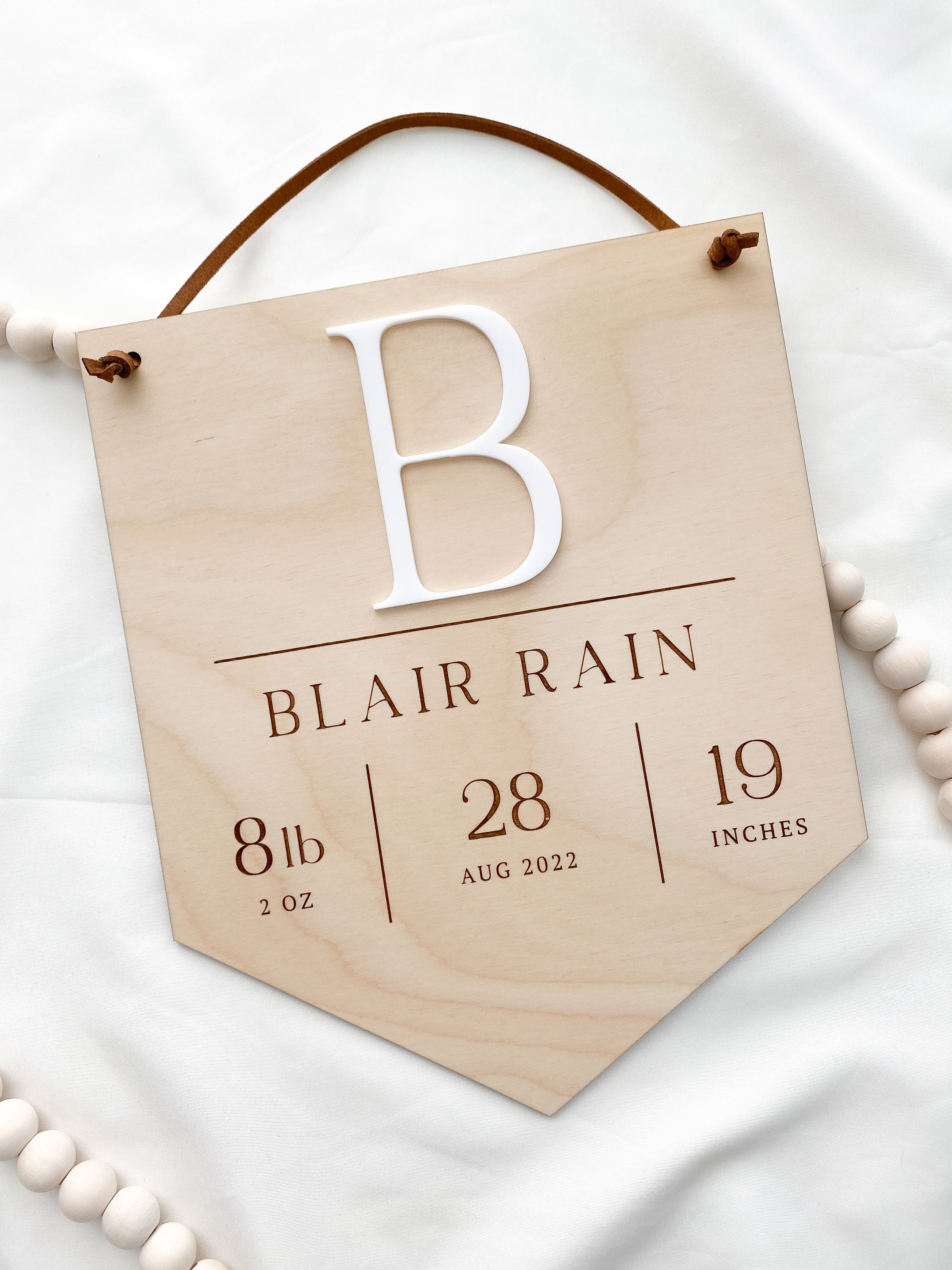 Birth Announcement Sign Birth Stats Sign Personalized - Etsy UK