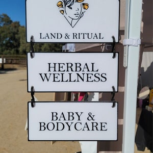 Personalized Sign for Hanging on Pop up Tents, Market Displays, Custom ...