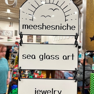 Personalized Sign for Hanging on Pop up Tents, Market Displays, Custom ...