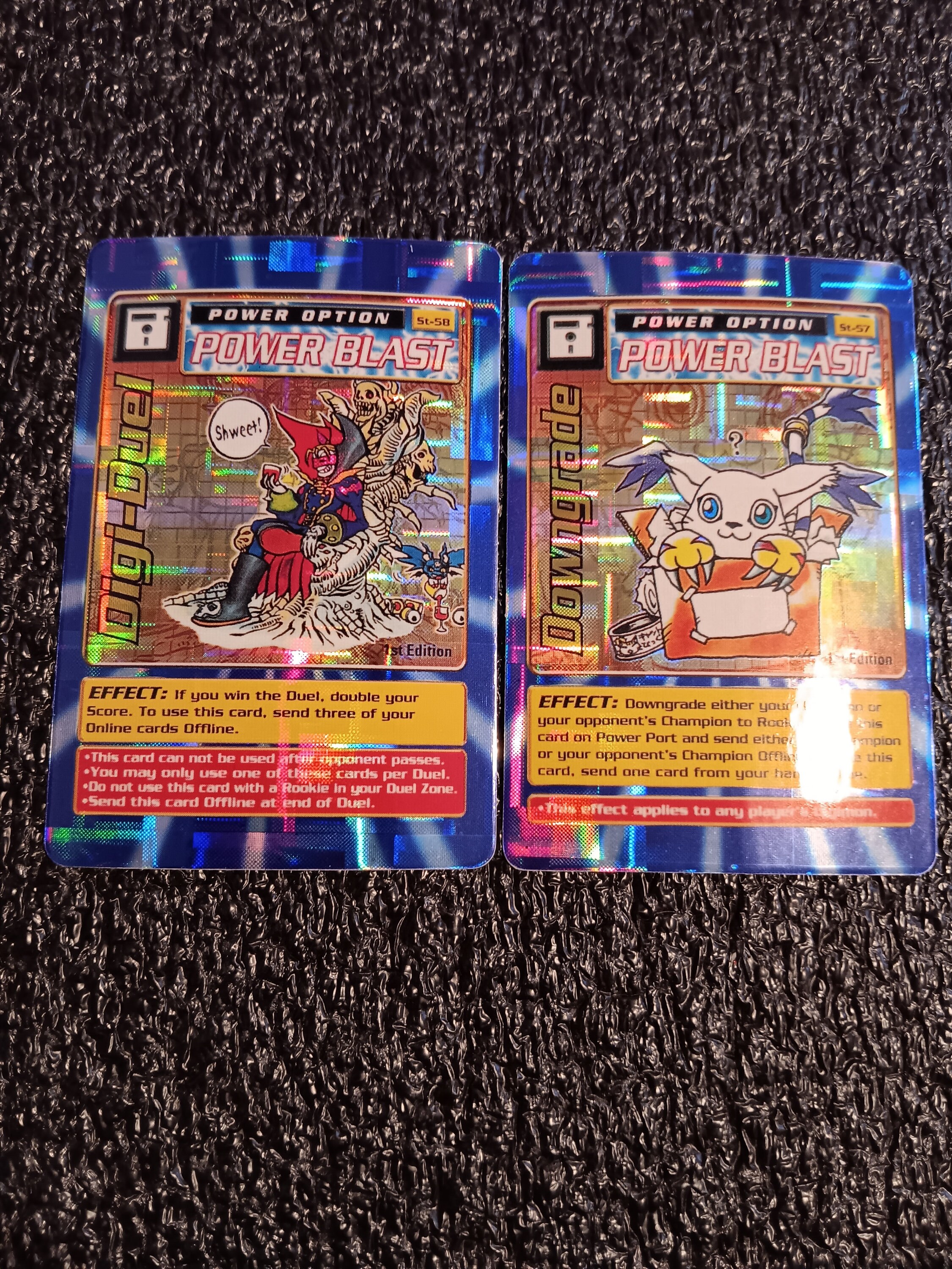 Digimon Cards Sticker 50qty Custom New Deck #1 All Holo - Etsy