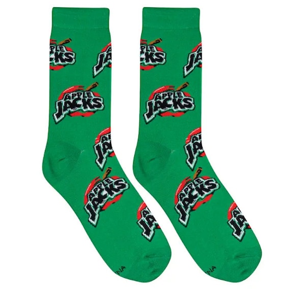 Apple Jacks Apple Jacks Cereal Cereal Cereal Socks | Etsy