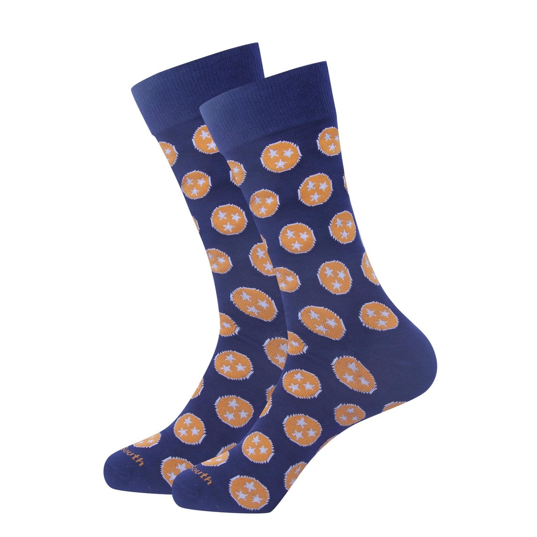 Navy/orange Tri-star Tennessee - Sock Knoxville - Tennessee - Tri-star ...